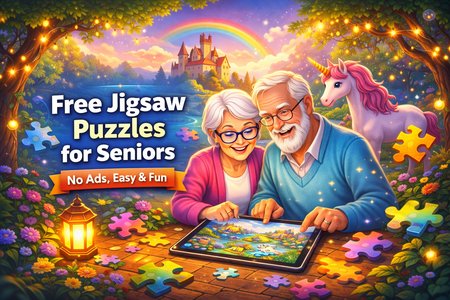 Free Jigsaw Puzzles for Seniors - No Ads, No Downloads
