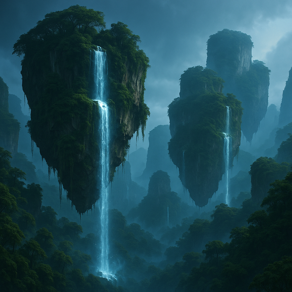 Floating Mountains of Pandora - PuzzleFree – PuzzleFree.game