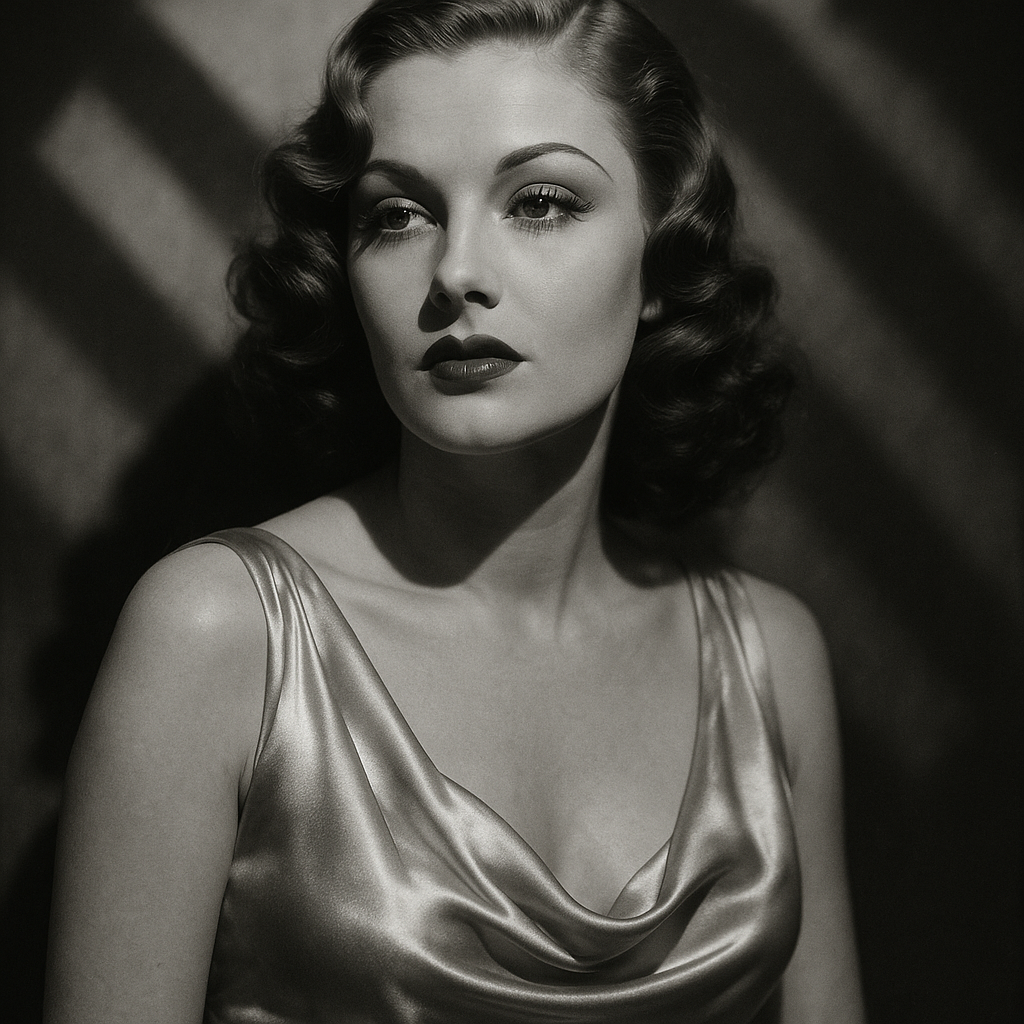 Old Hollywood Glamour Portrait - PuzzleFree – PuzzleFree.game