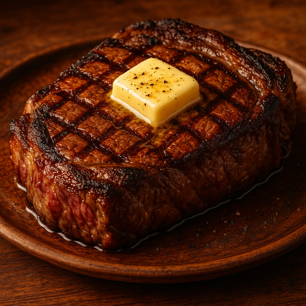 Perfect Ribeye with Melting Herb Butter Puzzle