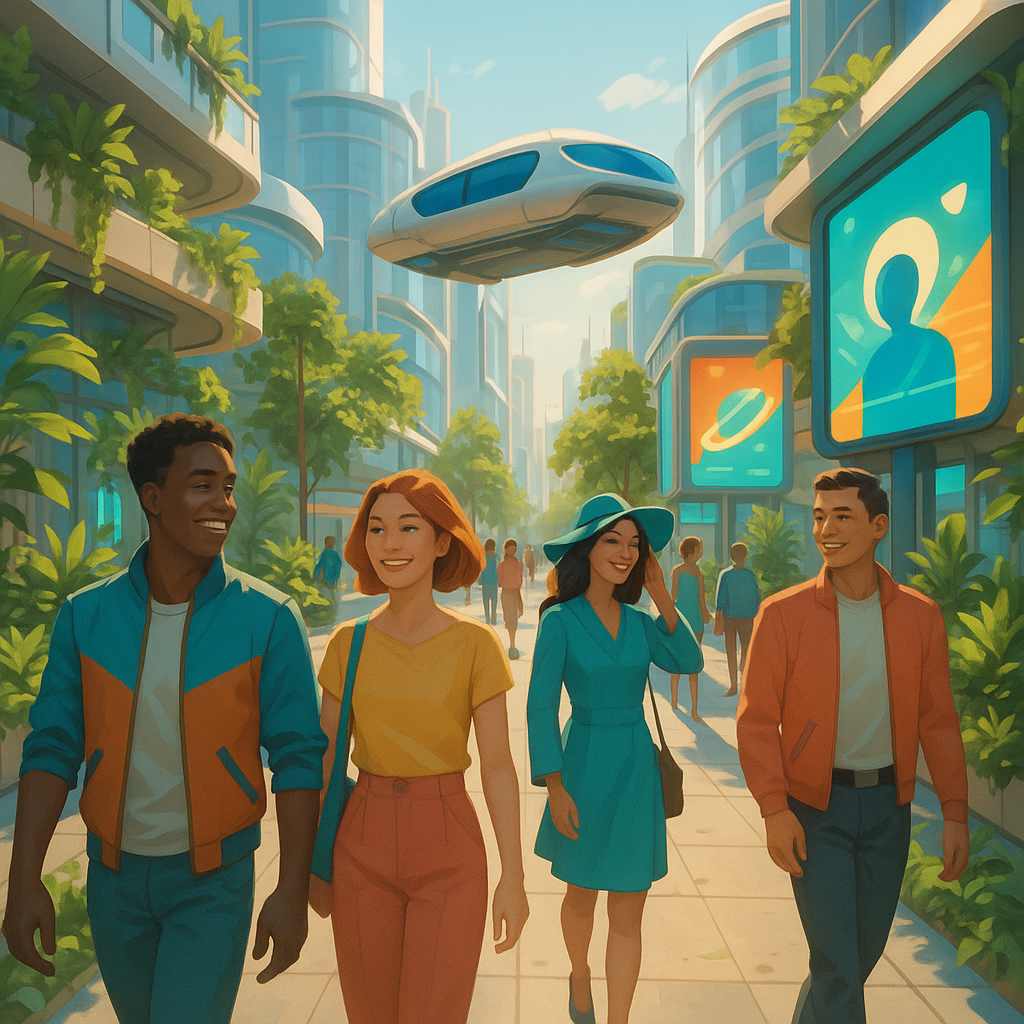 Sunny Future Boulevard – Free Online Jigsaw Puzzle | PuzzleFree.Game ...