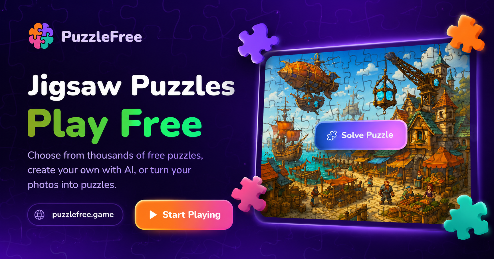 Free Online Jigsaw Puzzles – Browse All Puzzles | PuzzleFree.Game ...